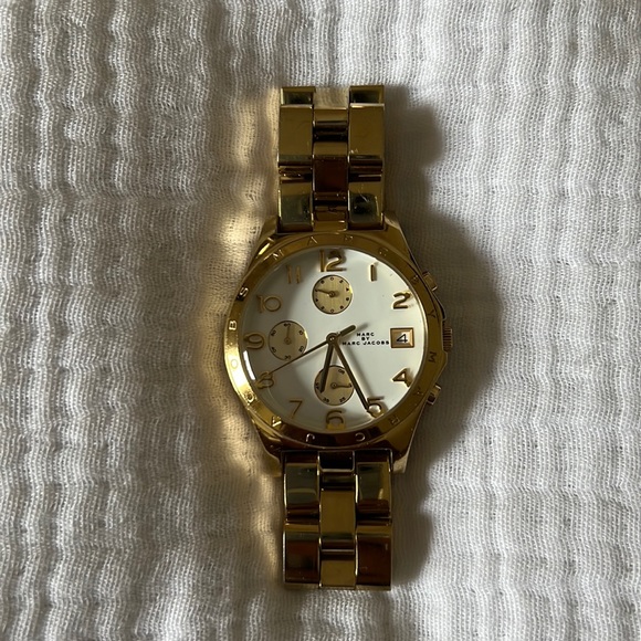 Marc By Marc Jacobs | Jewelry | Marc By Marc Jacobs Gold Watch | Poshmark